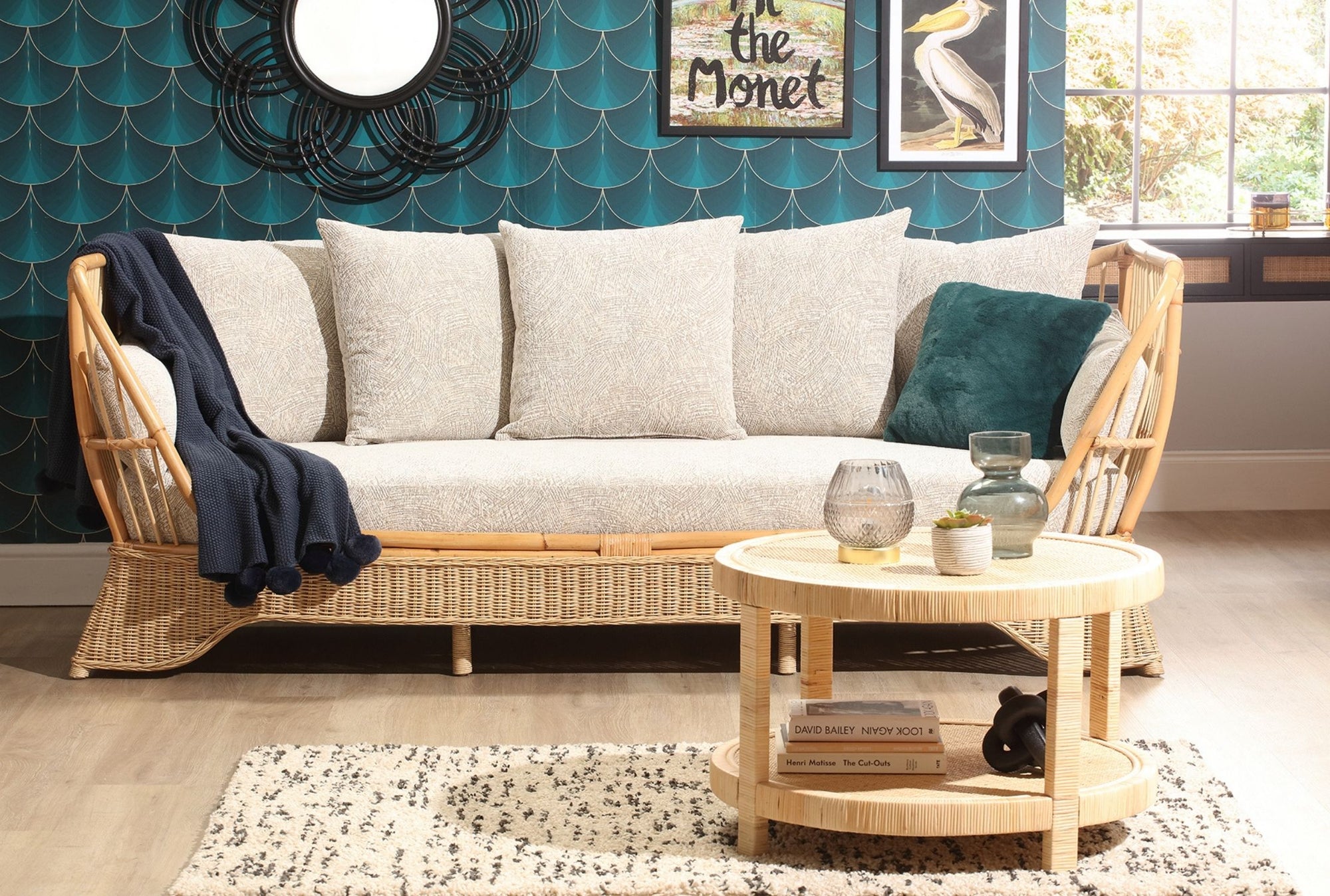 Rattan Indoor Sofa Uk | Baci Living Room