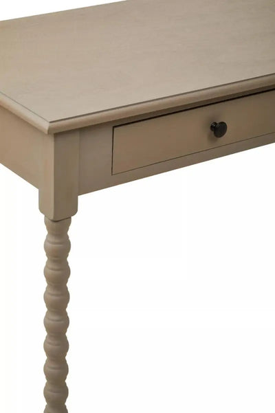 Ester Desk With Bobbin Legs - Salty Casa