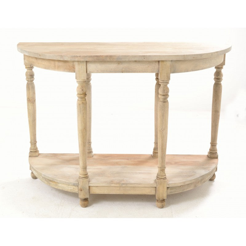 Luna Half-Moon Console Table - Salty Casa