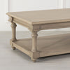 Rustic Column Leg Coffee Table 170cm - Salty Casa