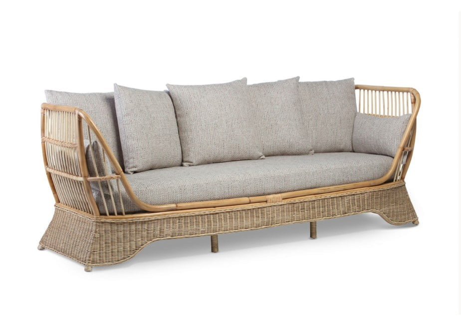 Gypsy 3-Seater Rattan Sofa - Salty Casa