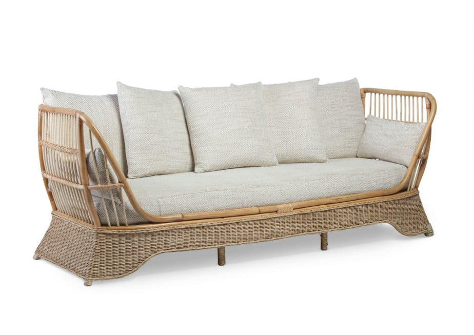 Gypsy 3-Seater Rattan Sofa - Salty Casa