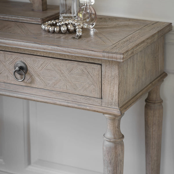 Soma Rustic French Colonial Dressing Table - Salty Casa