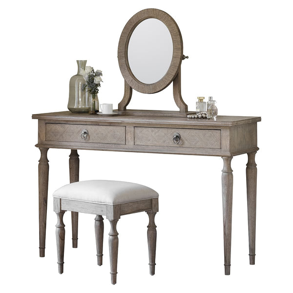 Soma Rustic French Colonial Dressing Table - Salty Casa